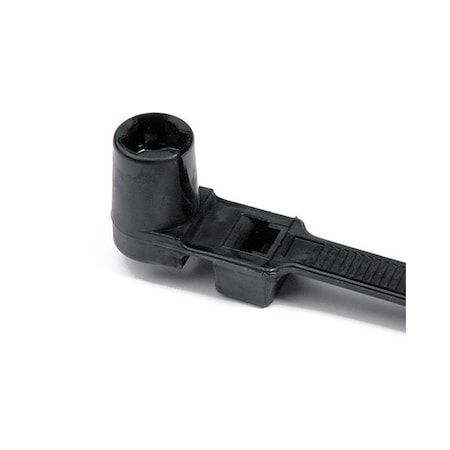 Hellermanntyton 15.9" STUD MOUNT CABLE TIE, NYL BLK 50/PK, PK 50 T120RSM0HIRK2 | Zoro